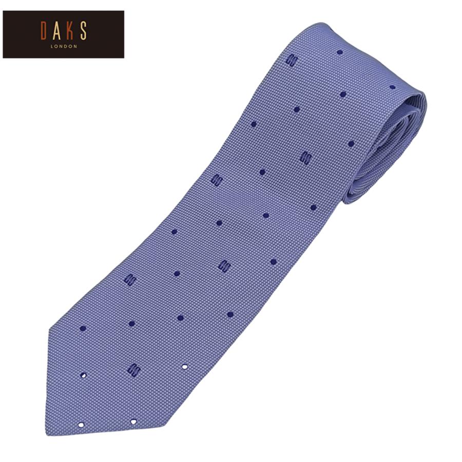 DAKS ダックス ジャガードネクタイ 8cm幅 パープル ギフト プレゼント ビジネス 入社 父の日 社会人 : シャリオット - 通販 - Yahoo!ショッピング