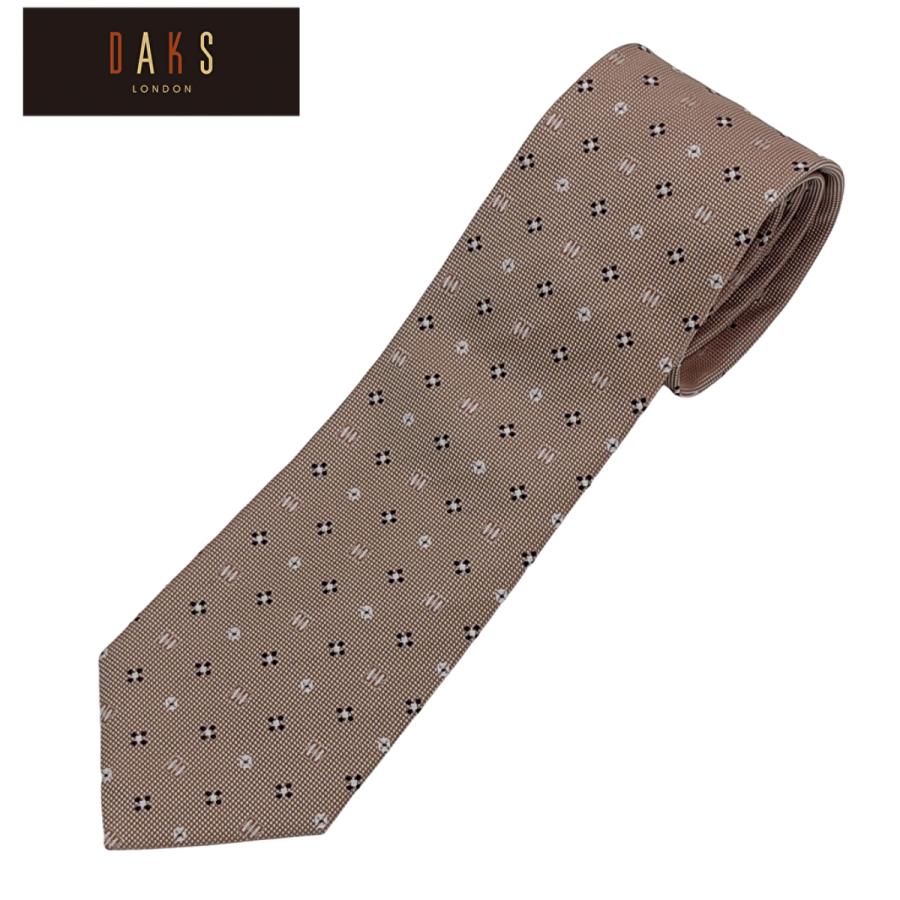 DAKS ダックス ジャガードネクタイ 8cm幅 ピンク ギフト プレゼント ビジネス 入社 父の日 社会人 : シャリオット - 通販 - Yahoo!ショッピング
