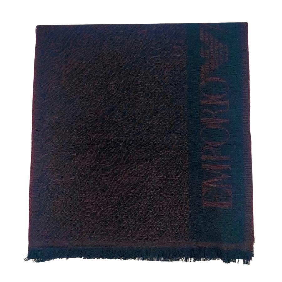 エンポリオ アルマーニ スカーフ マフラー 625022 4A325 スカーフ EMPORIO ARMANI フリンジ ビジネス ウール ...