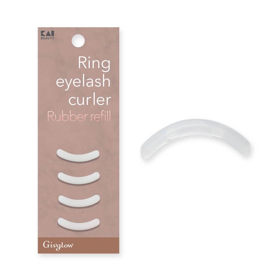 貝印 KAI 貝印 Ring Eyelash Curler リング アイラッシュカーラー 替えゴム4個入り : charmbeauty - 通販 - Yahoo!ショッピング