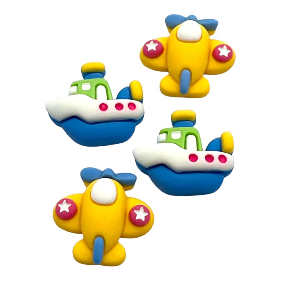 アクリルパーツ デコ 海 空 船 飛行機 乗り物 2個 アニメ風 ハンドメイド 手芸 副資材 pt-2433 : 手芸材料ヘアアクセのCHOUETTE - 通販 - Yahoo!ショッピング