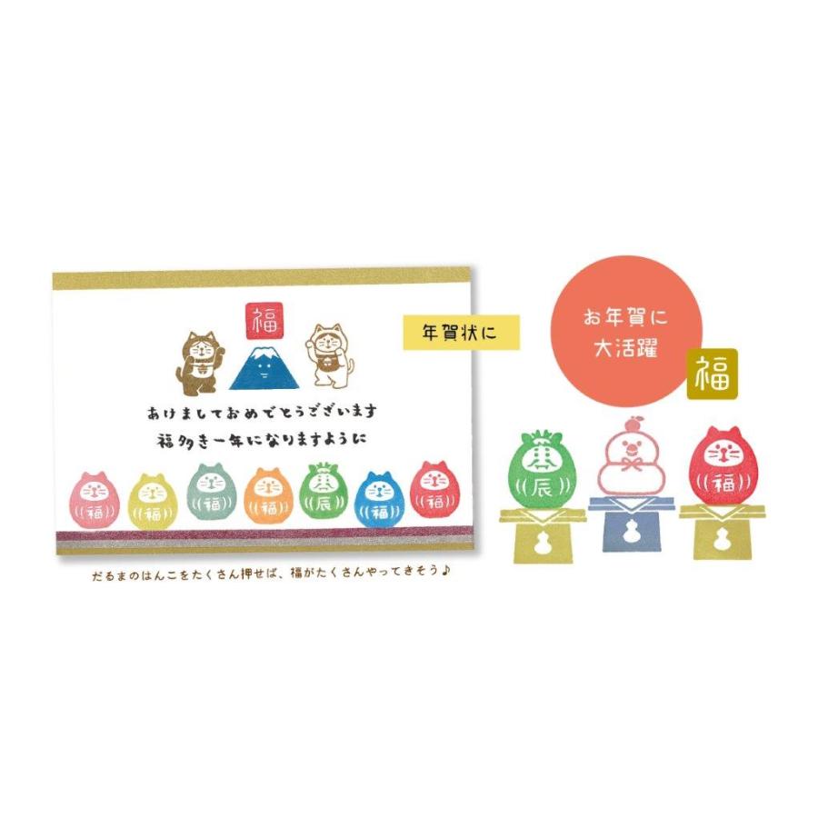 DECOLE お正月はんこ(三宝) FUKU福MONO デコレ コンコンブル クリックポスト可 : CHEER-FUL* - 通販 - Yahoo!ショッピング