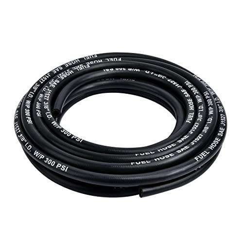 EVIL ENERGY 5/16 Fuel Line Hose Marine Rubber 25 FT USCG Type A 1-15 ...