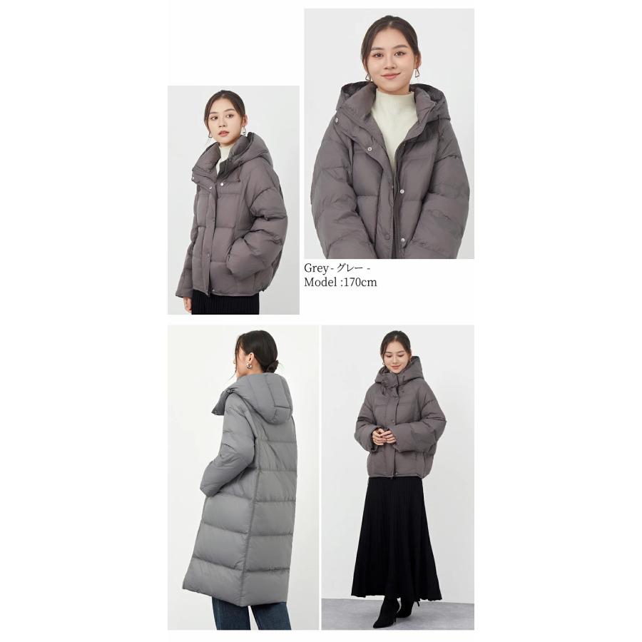 クーポンで6480円】ダウン90% ダウンコート レディース ダウン