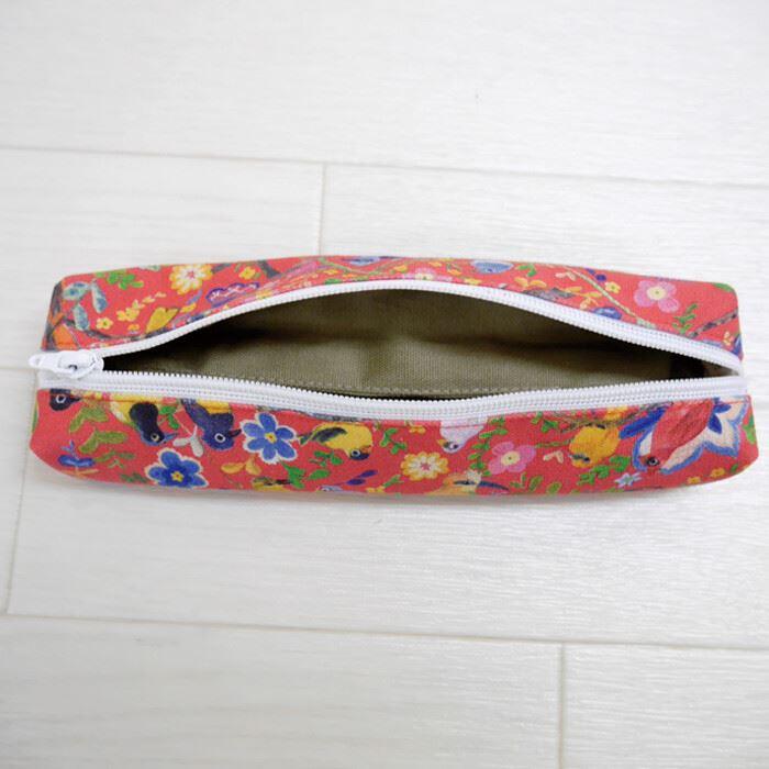 ECOUTE MM.ファブリックペンケース black ペンケース 筆箱 ふでばこ ペン マルチケース 布製 エクート マリーニモンティーニ ポーチ 裏地つき 女の子 男の子 ...