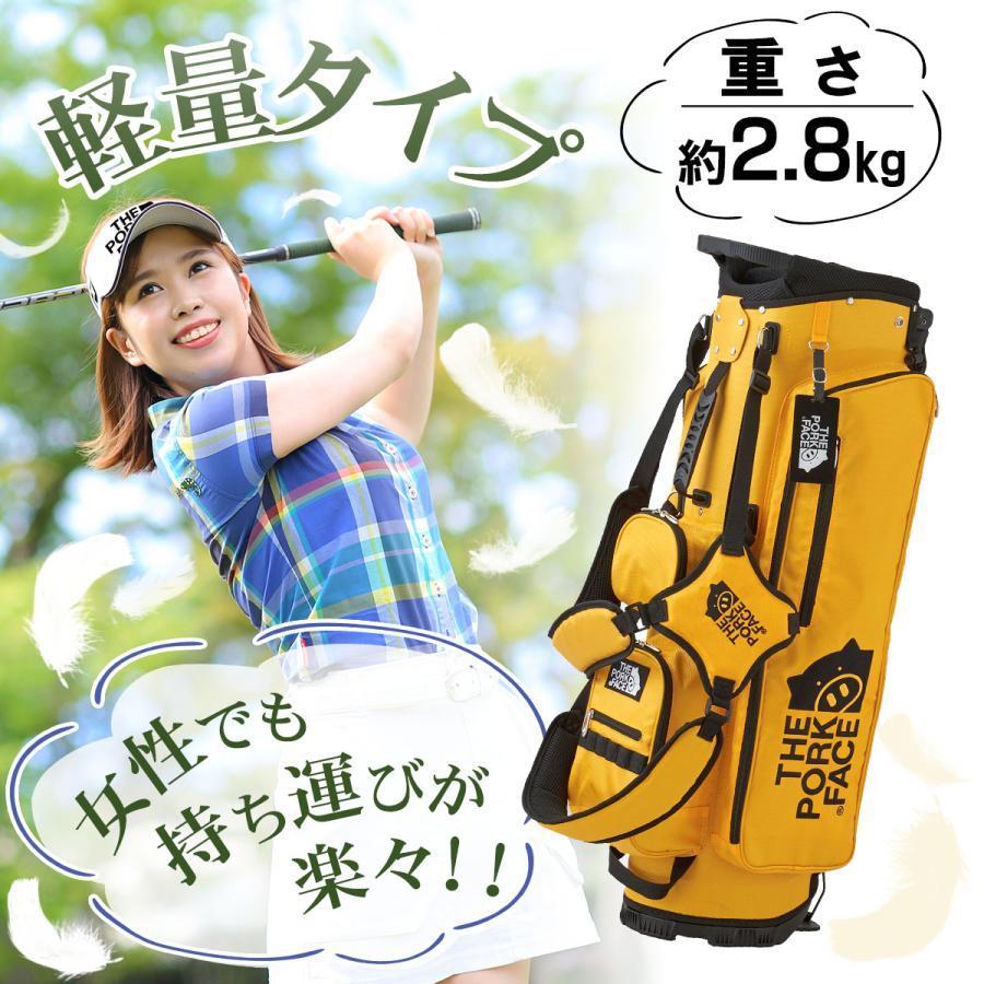 THE PORK FACE(ザ・ポークフェイス) ゴルフ キャディバッグ THE PORK FACE(ザ・ポークフェイス) ゴルフ キャディバッグ