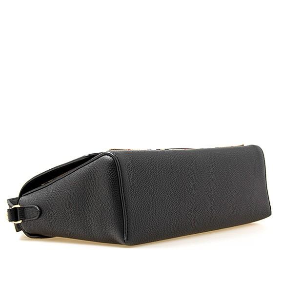 BURBERRY バーバリー バッグ レディース ショルダーバッグ ブラック×アーカイブベージュ（ヴィンテージチェック） MD NOTE ...