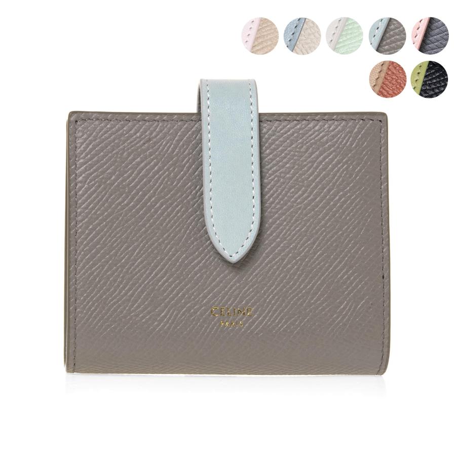 CELINE セリーヌ 財布 レディース 二つ折り財布 SMALL STRAP CELINE セリーヌ 財布 レディース 二つ折り財布 SMALL STRAP