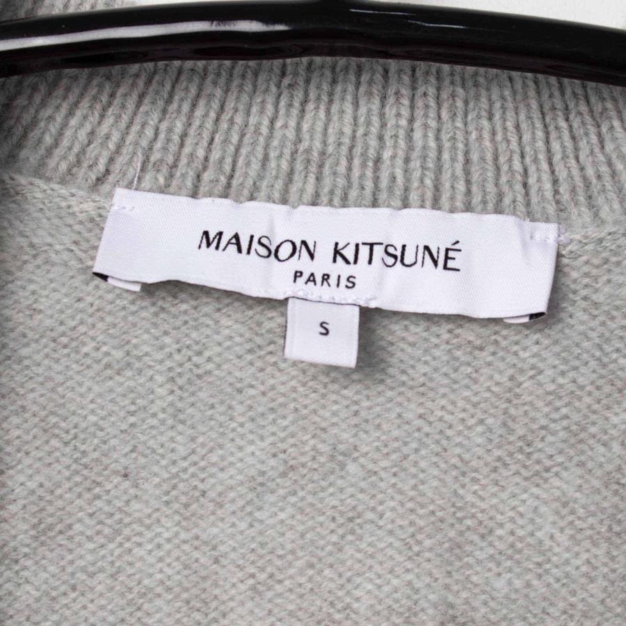 MAISON KITSUNE メゾン キツネ メンズ Vネック長袖カーディガン MAISON KITSUNE メゾン キツネ メンズ Vネック長袖カーディガン