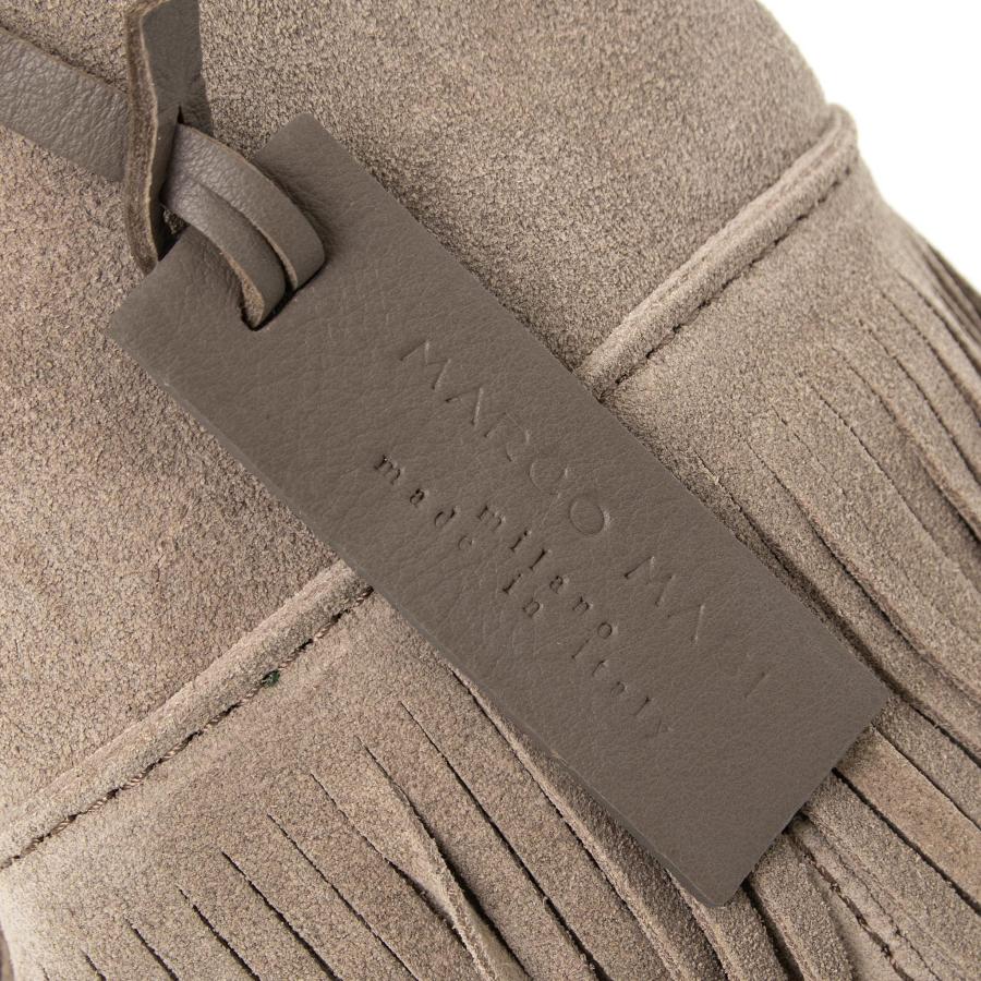 MARCO MASI マルコマージ バッグ レディース ハンドバッグ トルトラ/トープ SHOULDER BAG 3102 CAMOSCIO FRANGE フリンジ 4404+009H ...