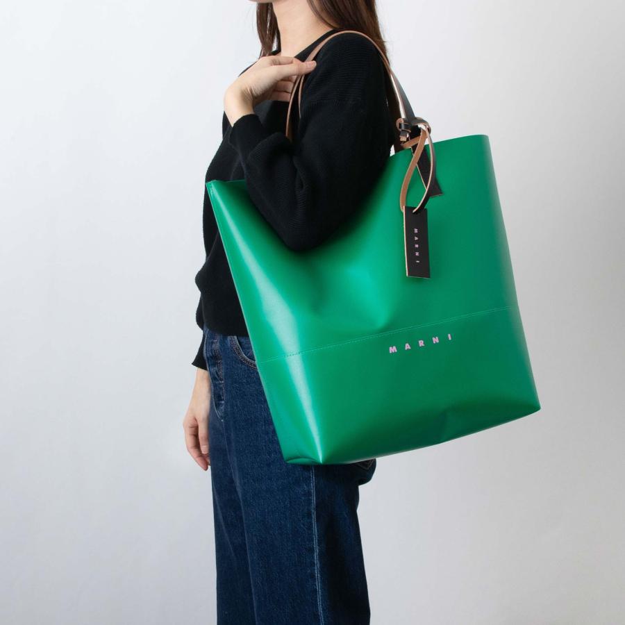 マルニ MARNI バッグ メンズ レディース トートバッグ OPEN SHOPPER WITH MARNI TAG マルニタグ付き オープン ...