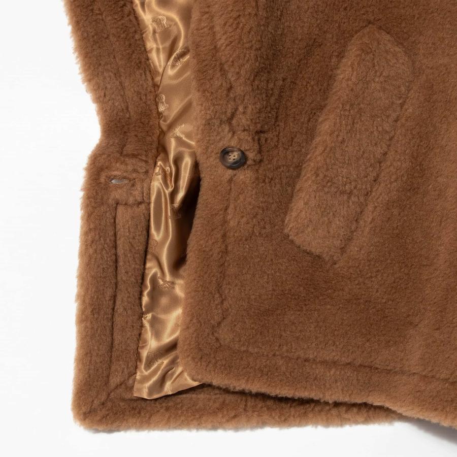 マックスマーラ MAX MARA ケープ ACCESSORI TEBE テベ テディベア ケープ ファー ジャケット 24736072 ...