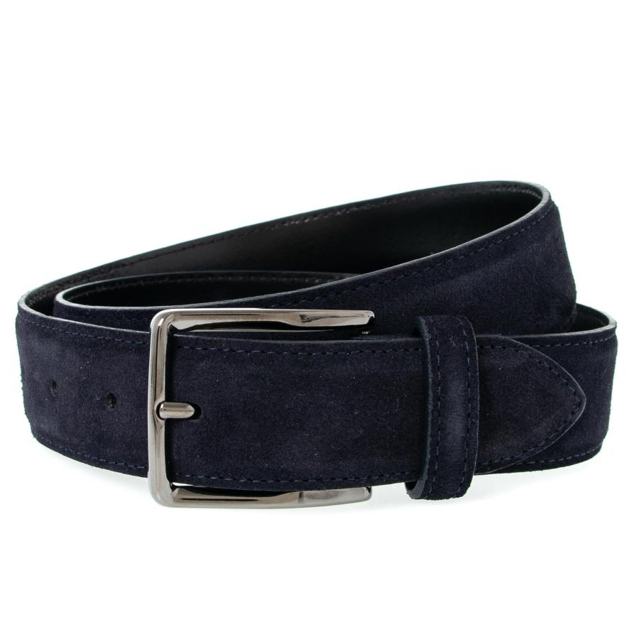 Saddler's サドラーズ SADDLER'S メンズ ベルト PS13112 CROSTA SCAMOSCIATA BLU 国内配送 : ChelseagardensUK - 通販 ...