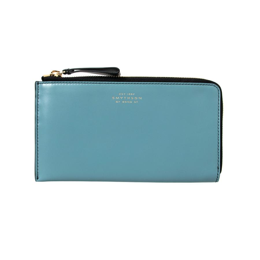 Smythson スマイソン SMYTHSON 財布 レディース L字ファスナー長 Smythson スマイソン SMYTHSON 財布 レディース L字ファスナー長
