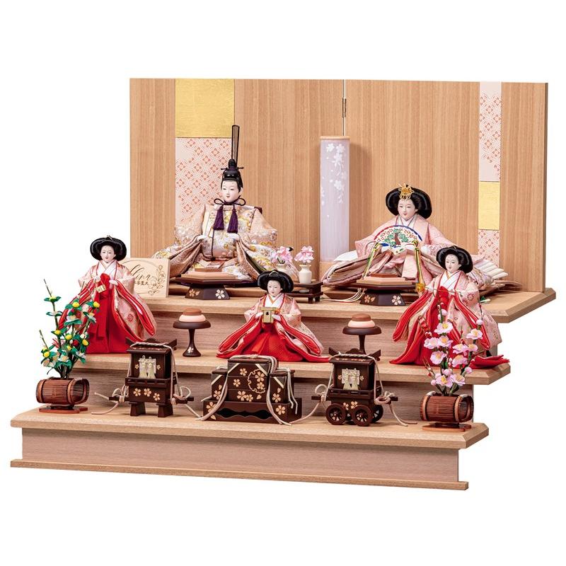 雛人形 平安豊久 三段飾り 芽衣 ひな人形 HJ-131 p45 : 高田屋人形店 - 通販 - Yahoo!ショッピング
