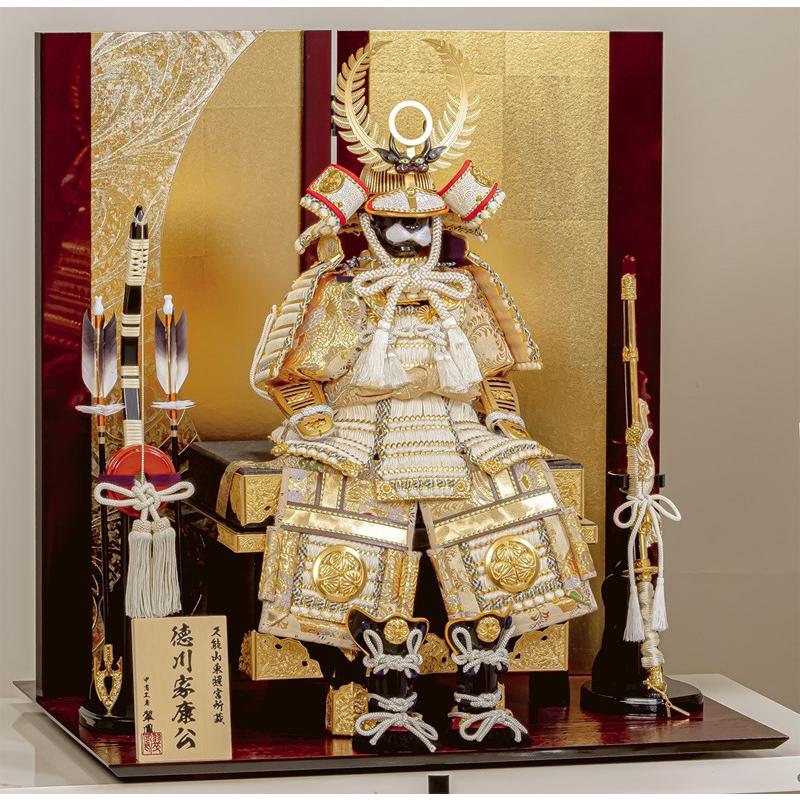 五月人形 鎧飾り コンパクト 平安豊久 徳川家康 徳川 戦国武将 7号 GG-071 p31 : 高田屋人形店 - 通販 - Yahoo!ショッピング