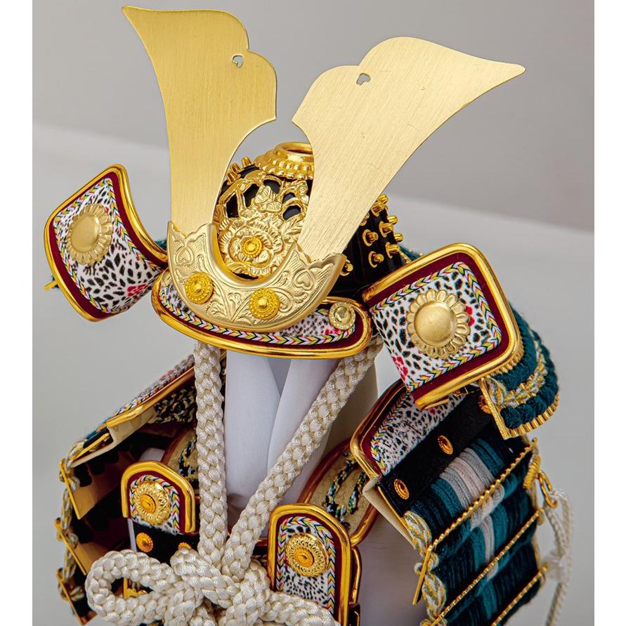 五月人形 奉納鎧飾り 平安豊久 武蔵朔太郎 4号 奉納鉄紺沢瀉 GG-079 p35 : 高田屋人形店 - 通販 - Yahoo!ショッピング