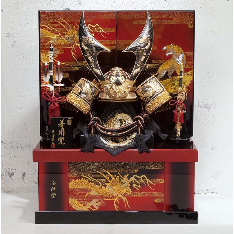 五月人形 収納飾り 収納着用兜飾り 着用兜 平安豊久 25号 収納着用 賢王 GG-102 p44 : 高田屋人形店 - 通販 - Yahoo!ショッピング