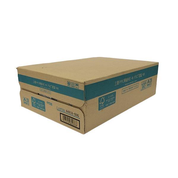 三菱製紙 三菱PPC用紙RE-W FSC認証-MX A3 1箱3冊入 : Chiba Mart(インボイス登録店) - 通販 - Yahoo!ショッピング