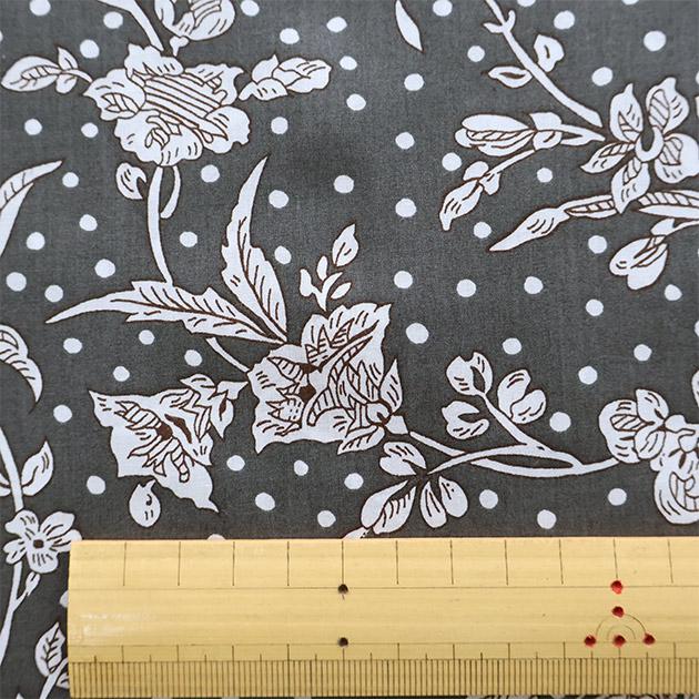 リバティプリント【タナローン/エターナル】マロリー （グレー UE）Malory 5491108-UE : ちびちびきっちん - 通販 - Yahoo!ショッピング