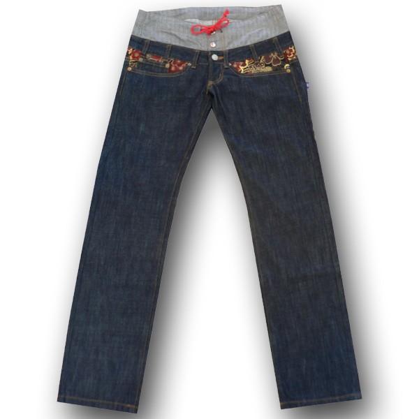 CHIGIRI チギリ 50%OFF SALE!! スーパーローライズ金襴デニム CHP5-178