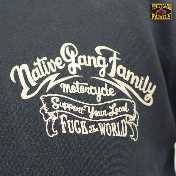 NATIVE GANG FAMILY ネイティブギャングファミリー イナズマベイビーロンT NGF40-592 アメカジ タトゥー イナズマ ...