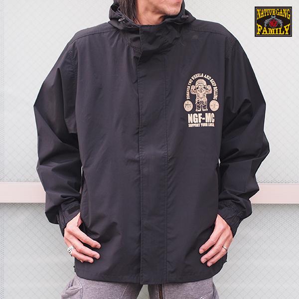NATIVE GANG FAMILY NGF-NEW ロゴ C/Nフルジップパーカージャケット NGF41-983 アウトドア アウター 防風 防寒 撥水 : CHIGIRI - 通販 ...