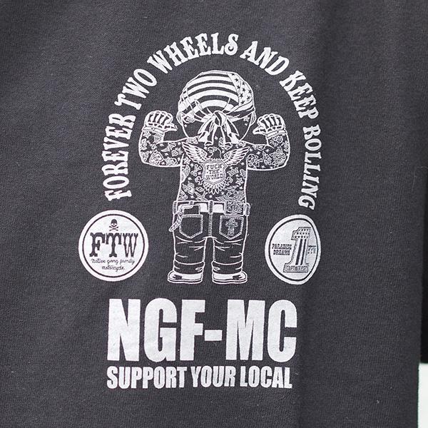NATIVE GANG FAMILY ネイティブギャングファミリー モーターサイクルズTシャツ NGF47-596 アメカジ タトゥー 送料 ...