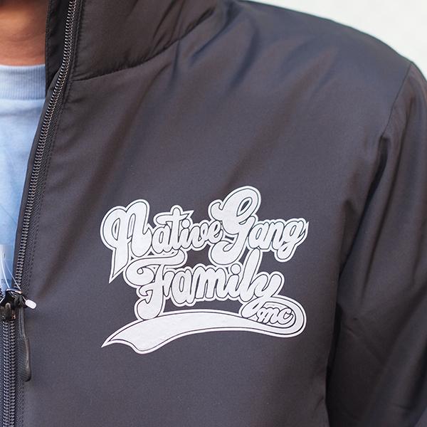 NATIVE GANG FAMILY（ネイティブギャングファミリー） 後ろ身バイクベイビー中綿スタンドネックジャケット NGF53-1483 ...