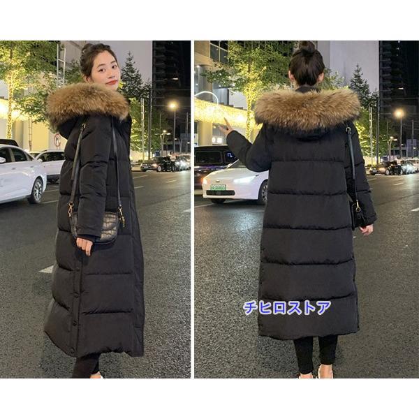 ダウンコート レディース ロング 90％ダウン 大きいサイズ 超ロング