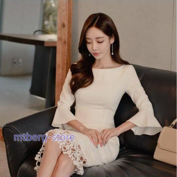 秋新品ワンピースレディース キャバドレス ドレス ワンピース七袖 ワンピース通勤 お呼ばれ 20代30代40代 キャバクラ 膝丈 レース キャバドレスyd-5827 : チヒロストア - 通販 ...