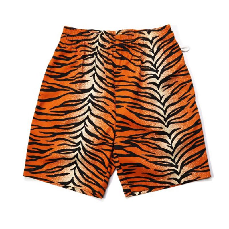 COOKMAN Cookman クックマン ショートパンツ 虎柄 タイガー Tiger イージーショーツ ワークショーツ ユニセックス ...