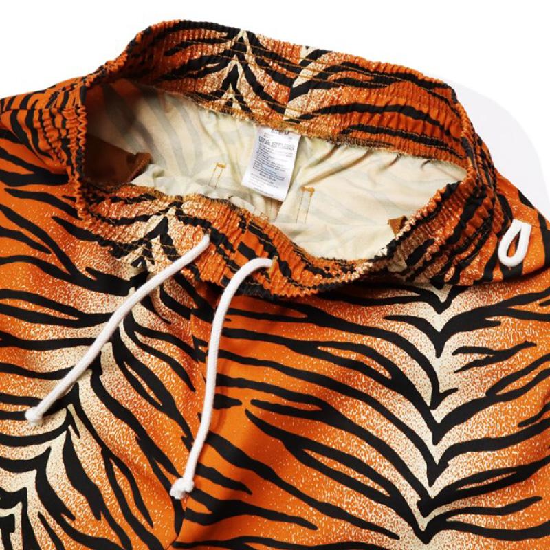 COOKMAN Cookman クックマン ショートパンツ 虎柄 タイガー Tiger イージーショーツ ワークショーツ ユニセックス ...