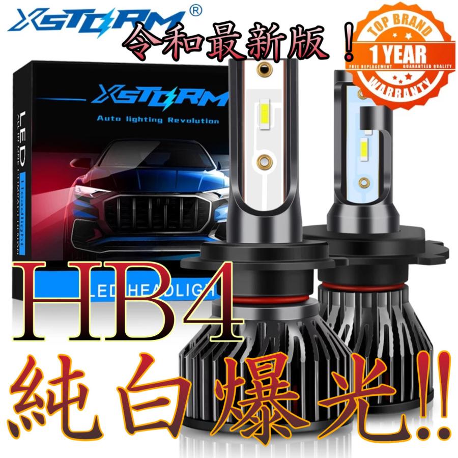 T2 HB4/9006 LED ヘッドライト フォグランプ バルブ 強力CSPチップ 6000k : Chillmina Lightning ...