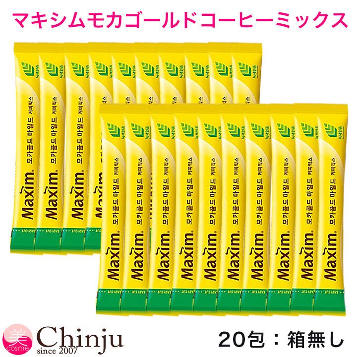 Maxim モカゴールドマイルド 20包 箱なし 韓国インスタントコーヒー 韓国コーヒー 買い回り : well being専門店 ちんじゅ ...
