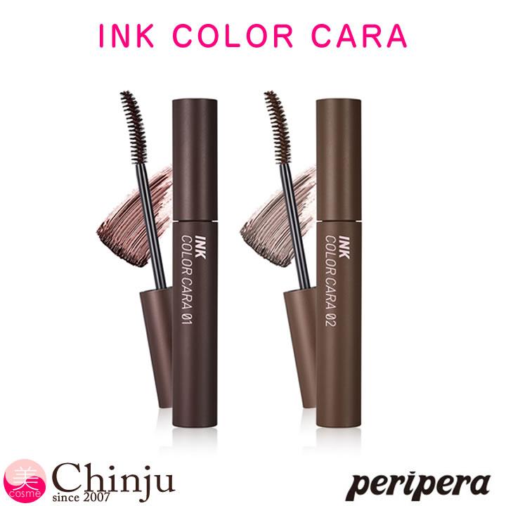 Peripera ペリペラ マスカラ インクカラーカラ ぺりぺら INK COLOR CARA 韓国コスメ メイクアップ コスメ 韓国化粧品 ...