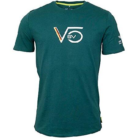 F1 Aston Martin Men's Sebastian Vettel Driver T-Shirt, Green (XL ...