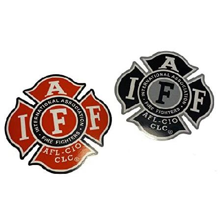 The New 4" IAFF Union 3m Ultra Reflective Vinyl Union Firefighter ...
