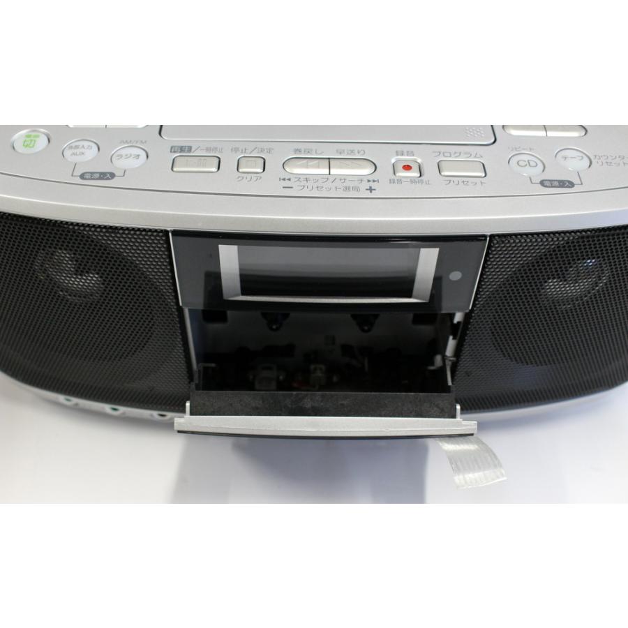TOSHIBA 1269/未使用・取扱説明書無し/東芝TOSHIBA CDラジオカセットレコーダー TY-CDK5 シルバー ※CD.カセットテープ.AM・FMラジオ.ラジカセ : 地産の黒部 ...