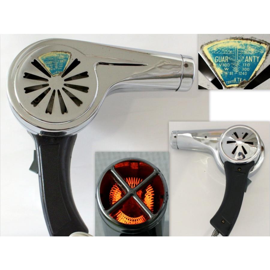 1272/中古/TOKYO KTK.co. ヘアードライヤー（冷風・温風）※2025年4月8日 動作確認済 ★昭和レトロ.アンティーク家電.ビンテージ家電 : 地産の黒部Yahoo!店 ...