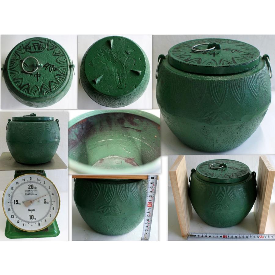 1330/未使用品・金物店頭展示販売品・錆びあり！/鉄製 火消し壺 中 ★アウトドア.七輪.囲炉裏.火鉢.タバコ灰皿用.火消しつぼ : 地産の黒部Yahoo!店 - 通販 - Yahoo!ショッピング