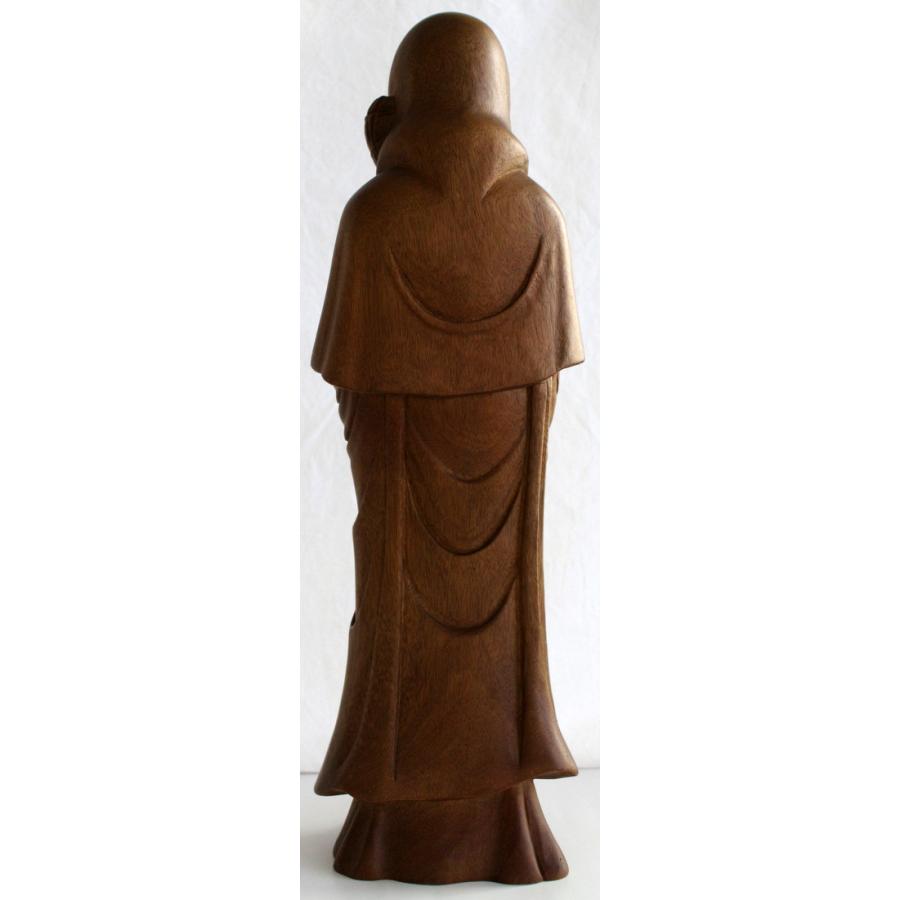 1335/中古/観音菩薩像 約45.5cm ※観音菩薩様.仏像. 木像.木彫り.木造り.彫刻.オブジェ.置物 : 地産の黒部Yahoo!店 - 通販 - Yahoo!ショッピング