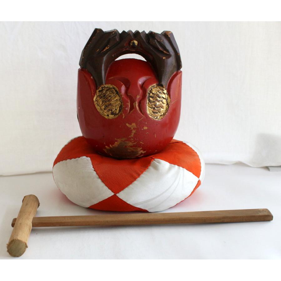 1342/中古/木魚/丸布団/支木(しもく)/ 仏具3点セット ★杢魚・もくぎょ : 地産の黒部Yahoo!店 - 通販 - Yahoo!ショッピング