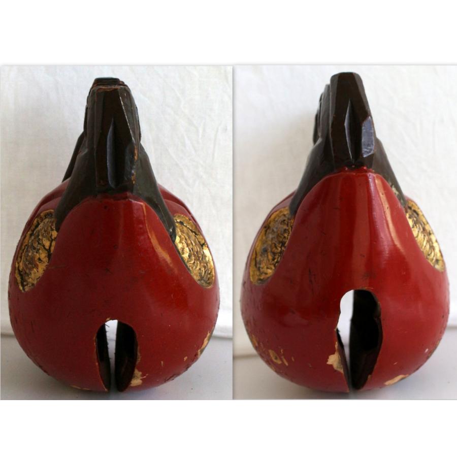 1342/中古/木魚/丸布団/支木(しもく)/ 仏具3点セット ★杢魚・もくぎょ : 地産の黒部Yahoo!店 - 通販 - Yahoo!ショッピング