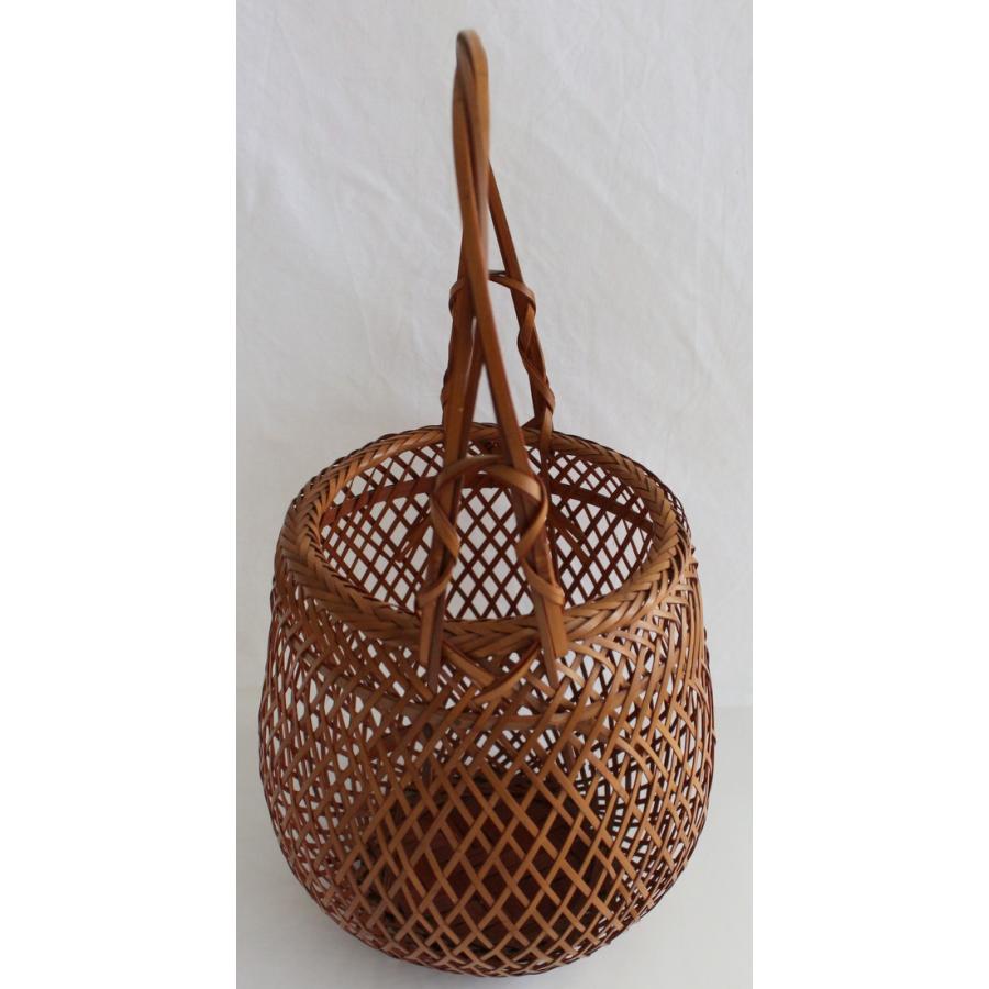 1368/中古/竹細工 手付花籠 ★竹編 竹籠 花籠 花篭 花入 花器 茶道具 華道具 : 地産の黒部Yahoo!店 - 通販 - Yahoo!ショッピング