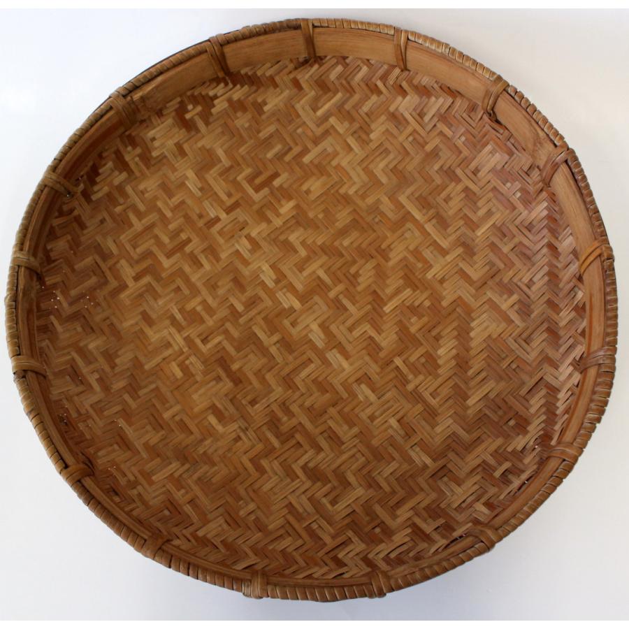 1376/中古・使用感あり/天然素材 竹細工 竹ざる 1個 直径約29.5cm ★竹籠 竹かご 竹ザル 平かご : 地産の黒部Yahoo!店 - 通販 - Yahoo!ショッピング