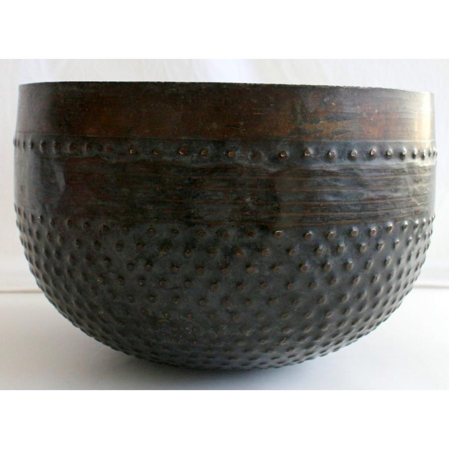 1382/中古・凹みあり！/打ち出し おりん 直径約23.5cm 高さ16cm 重量：930g ★寺院仏具.仏具.仏教美術 : 地産の黒部Yahoo!店 - 通販 - Yahoo!ショッピング