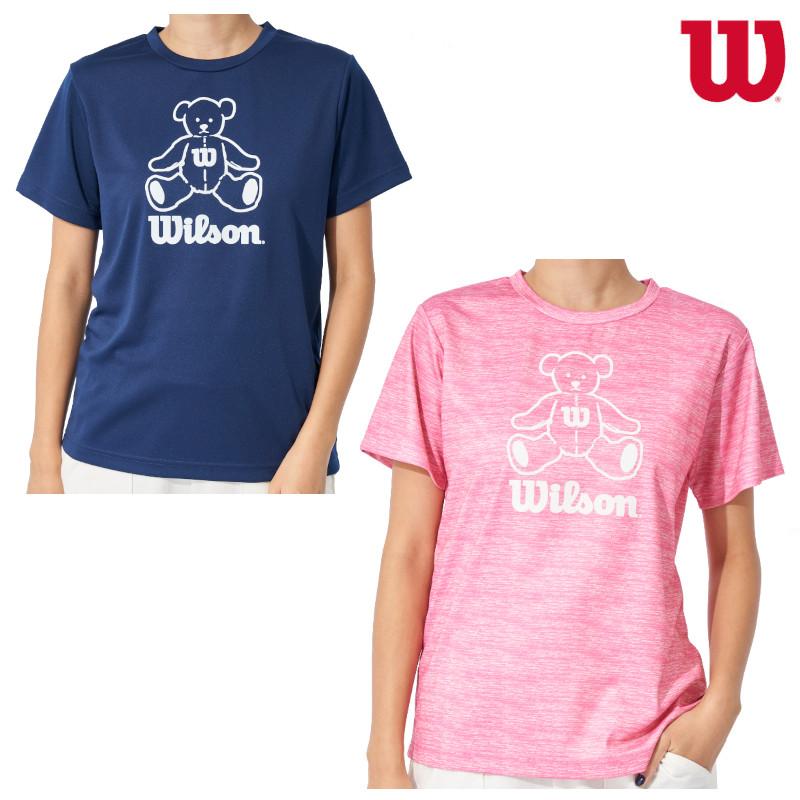 WILLSON ウイルソン ビッグロゴドライTシャツ 443260 2023AW テニス ウィメンズ レディース ニッキー株式会社 ゆう ...