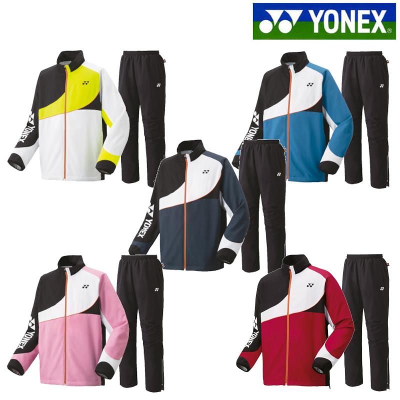 YONEX ヨネックス 裏地付ウィンドウォーマーシャツ・パンツ上下セット 70100 80087 ユニセックス 2024AW バドミントン ...