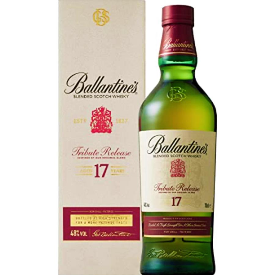 バランタイン17年 トリビュートリリース 700ml 箱付 冊子付 正規品 48% : リカーショップちよマルシェ - 通販 - Yahoo!ショッピング